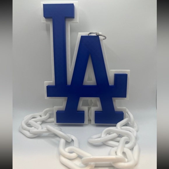 MLB | Accessories | Los Angeles Dodgers Fan Chain Necklace | Poshmark
